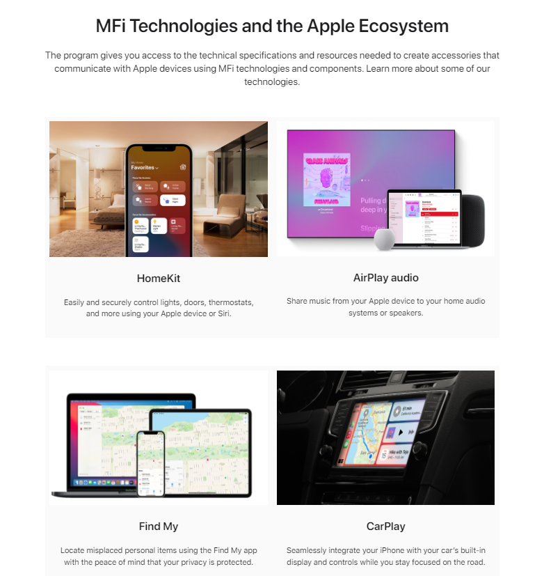 苹果MFi认证_众乐认证官网 |MFi|CarPlay|Android Auto认证专家